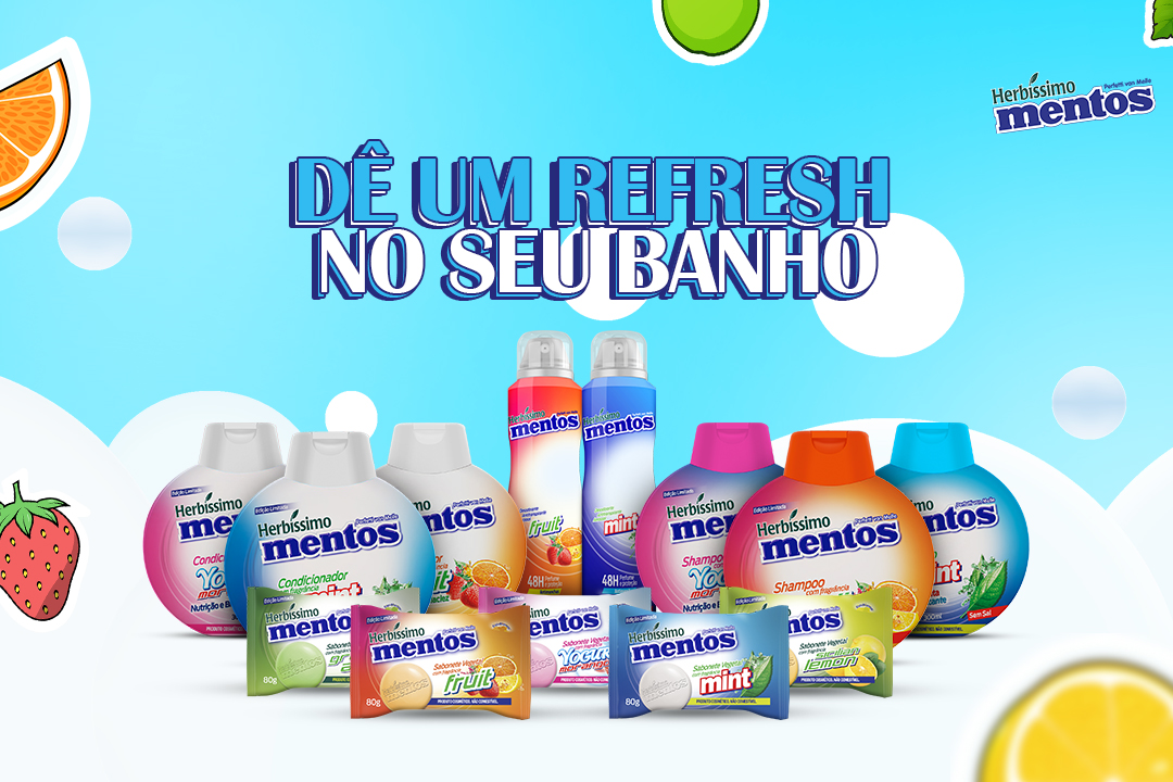 Herbíssimo Mentos - Sinta o Sabor na Pele